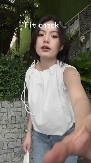 Fmstyle 女式修身背心,奢華露臍造型,均碼單肩領結 24050164 | 蝦皮購物