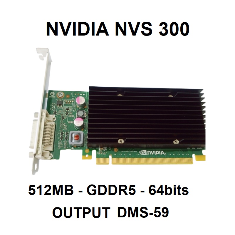 NVIDIA QUADRO NVS 295、NVS 300、NVS 310、NVS 510 顯卡正品拆機產品, | 蝦皮購物