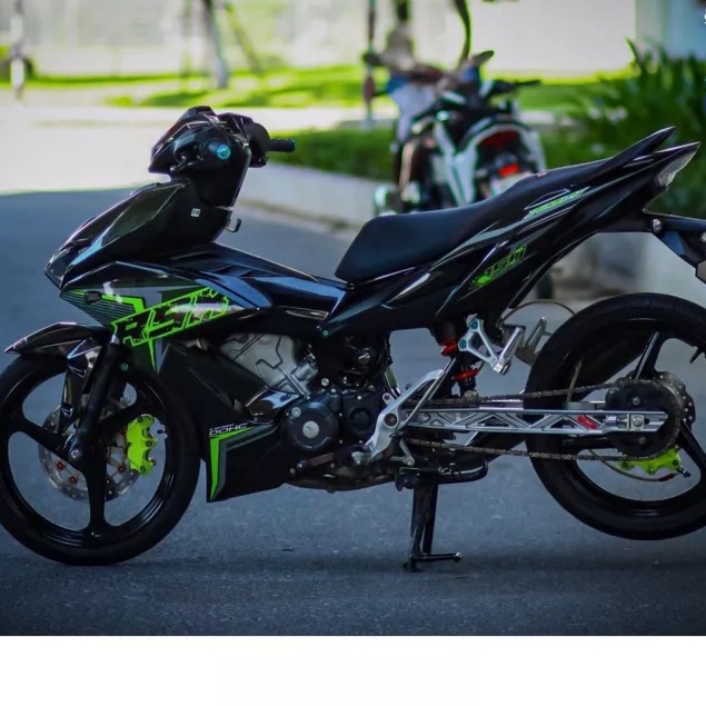 Honda Winner X V2 RSX 黑色藍色可移除貼紙 - 優質印花貼花 | 蝦皮購物