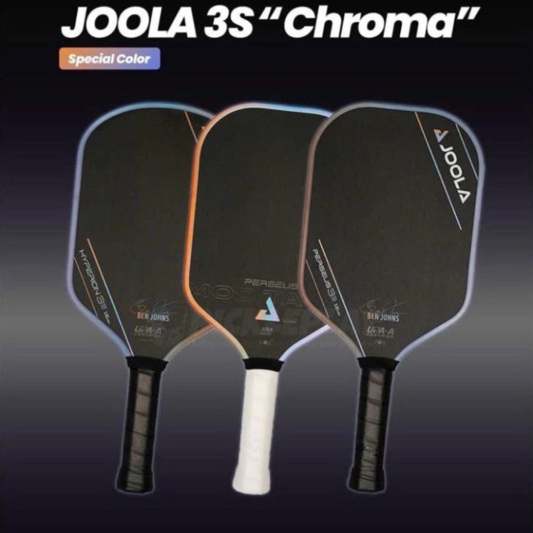 限量版 Joola 3S Chroma Pickleball 球拍帶完整配件 | 蝦皮購物