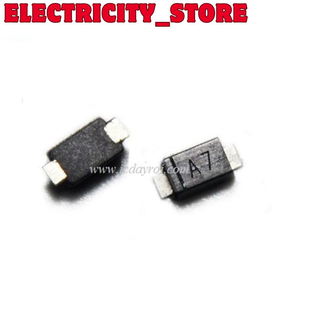 [5 個]- 二極管 1N4007W A7 1206 SOD-123FL | 蝦皮購物