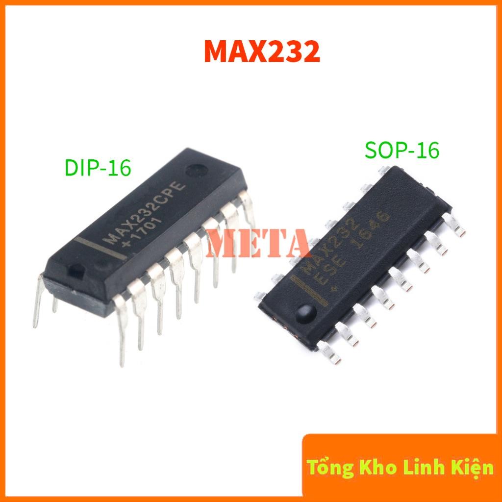 Ic MAX232 DIP-16 Pin / SOP-16 Pin - RS232接口轉換器 | 蝦皮購物