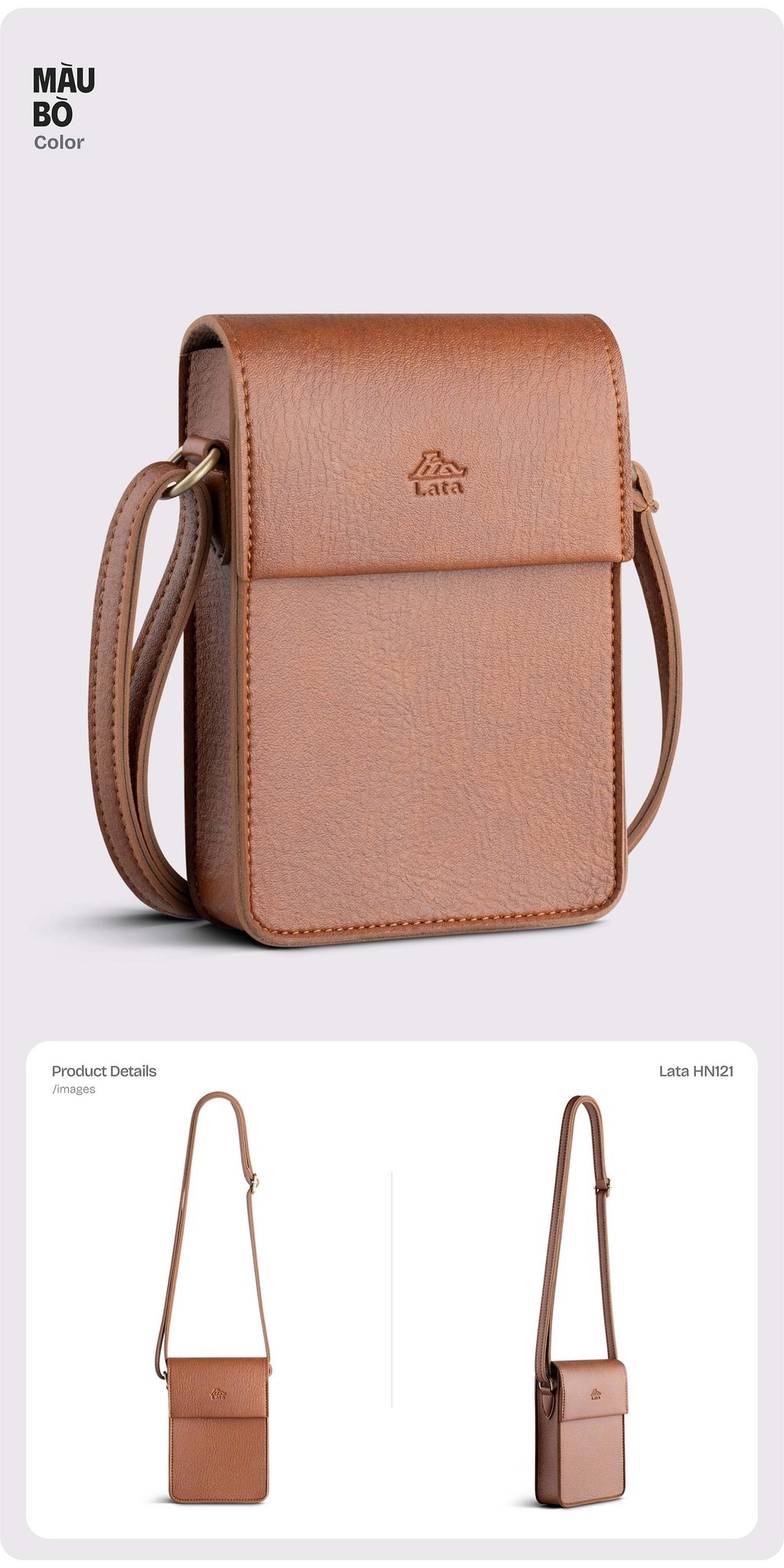 Lata 包(出門女裝時尚,12 碼 - 皮革斜挎包 HN121) | 蝦皮購物