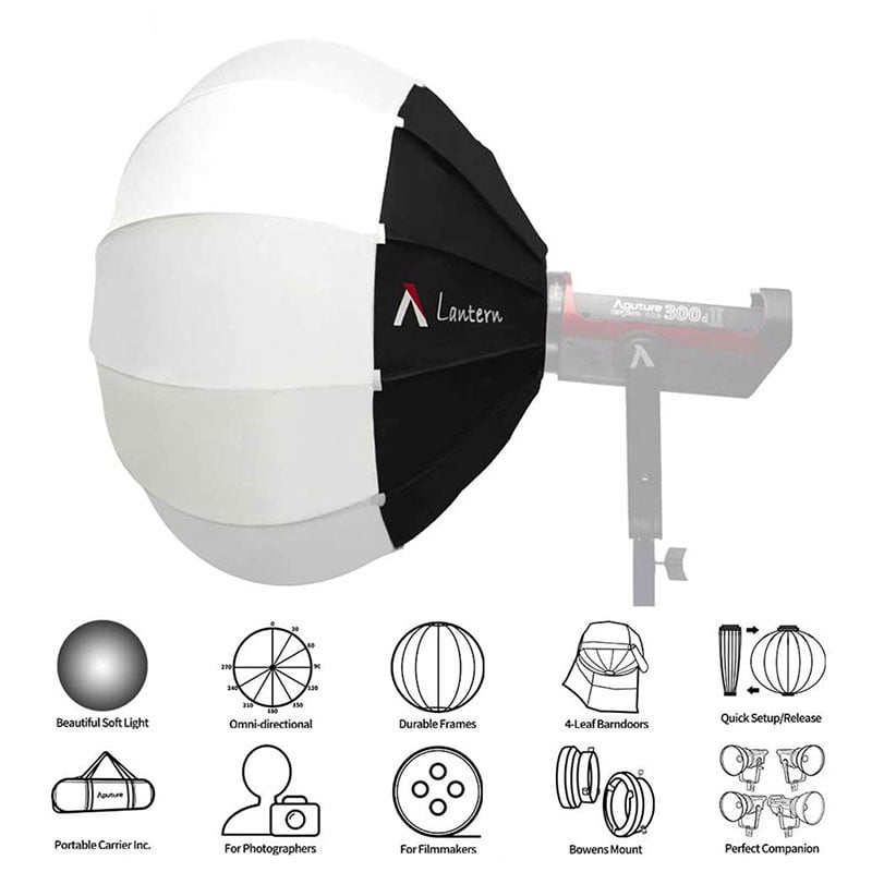 Apture Lantern,圓頂 SE,圓頂迷你 II - 適用於 Amaran 燈的柔光箱 60d、60x、100d | 蝦皮購物