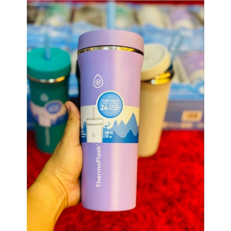 【正品】Thermoflask 950ml 美式吸管冷保溫杯 | 蝦皮購物