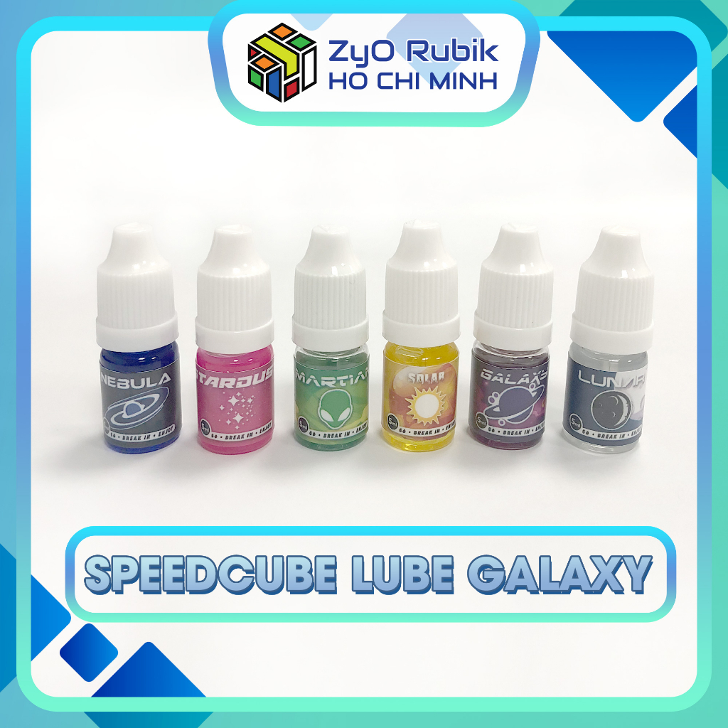 [潤滑油] 魔方潤滑油 - Speedcube Galaxy Lube - 銀河潤滑油 - 魔方配件 - ZyO Ho | 蝦皮購物