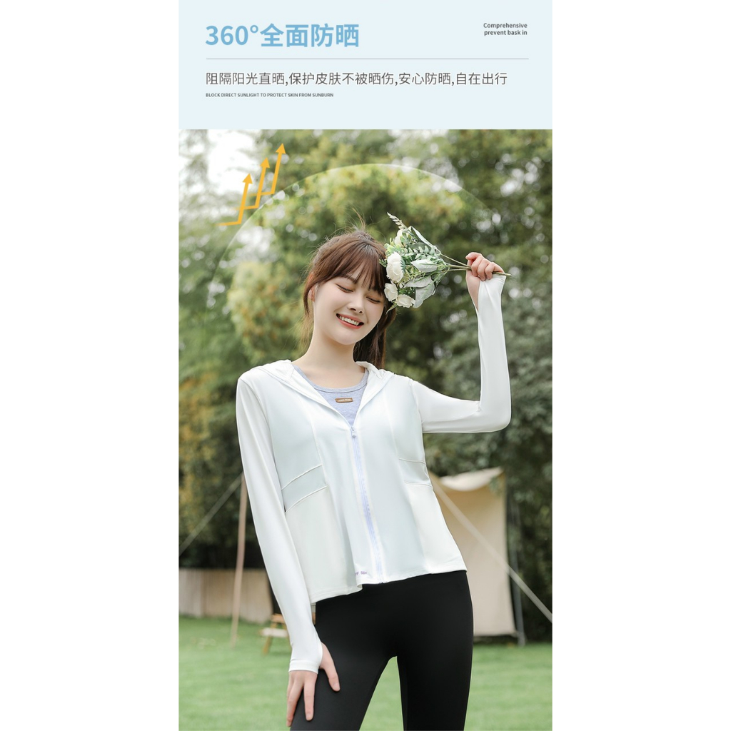 夾克 Ch ng N ng Tia C c Tím UPF50 + Ch t li u l a b ng nh thoá | 蝦皮購物