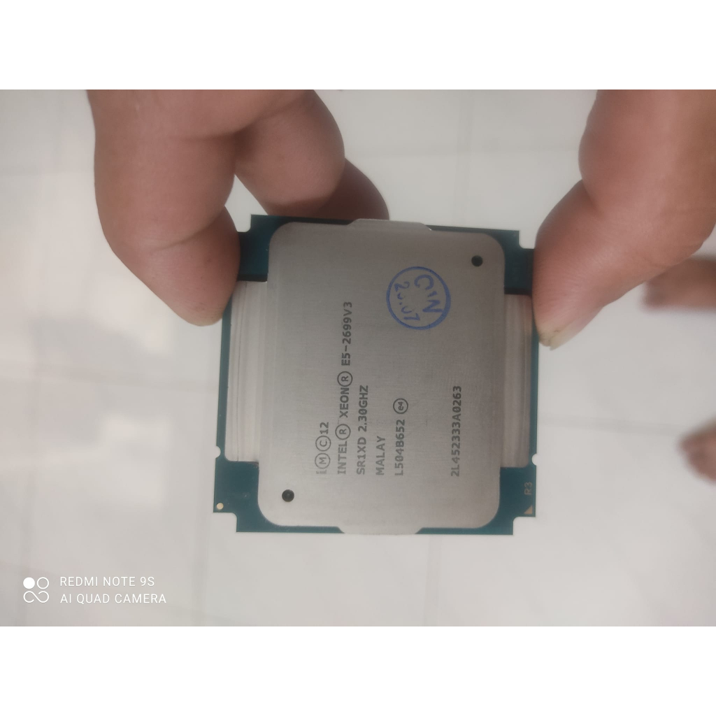 Intel Xeon E5 2699v3 CPU,18 核 36 線程,運行主 x99 | 蝦皮購物