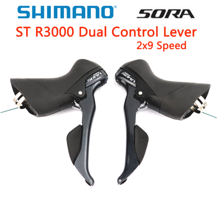 SHIMANO SORA ST-R3000 18S SHIMANO SORA 變速桿 2 x 9 速 | 蝦皮購物