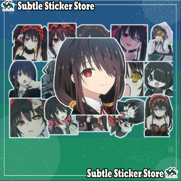 [Date A live] - Set 10/15 Sticker Kurumi / Kurumi Tokisaki 動 | 蝦皮購物
