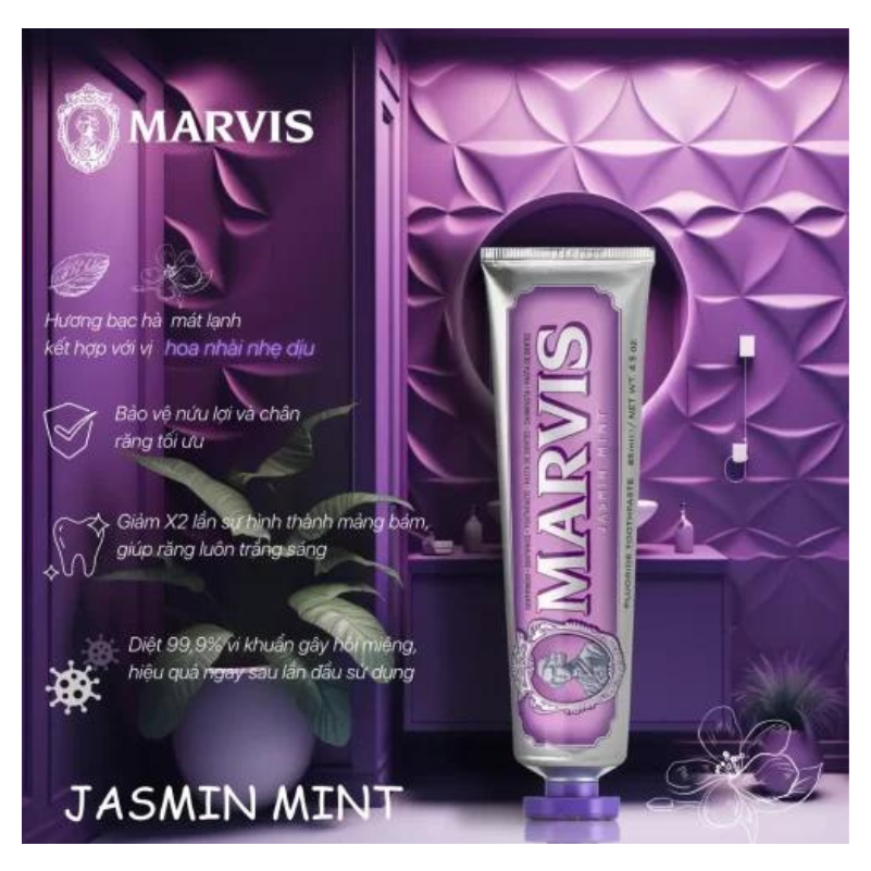 Marvis牙膏牙膏有多種香味,marvis牙膏美白牙膏-shopmarsvn | 蝦皮購物