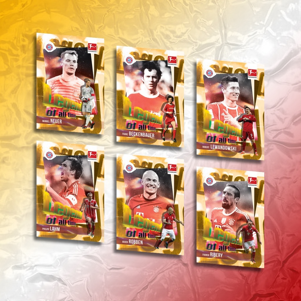 拜仁·慕尼黑全天傳奇 SKY LABELS Robben Beckenbauer Muller Neuer Lewand | 蝦皮購物