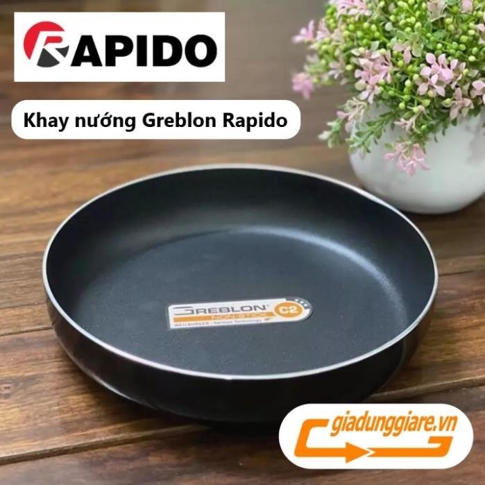 Greblon 21cm 不粘烤盤 RAPIDO Products 無油炸鍋燒烤食品 | 蝦皮購物