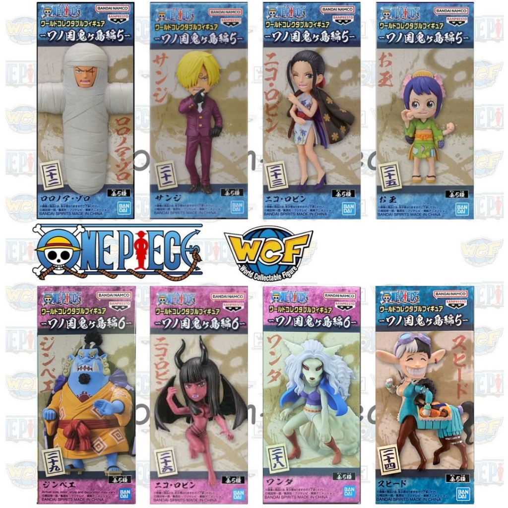 正版一件模型 - Onepiece Vol.5 和 Vol.6 wcf - 一件 wcf 模型 | 蝦皮購物