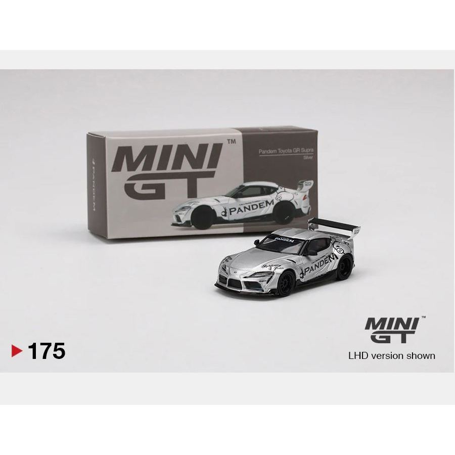 Minigt 車模 MiniGT 175 Sandem TOYOTA GR SUPRA V1.0 銀色(全密封/盒裝版) | 蝦皮購物