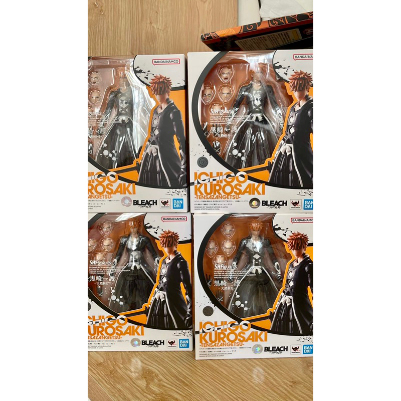 【正版模型】S.H.Figuarts Shf Ichigo Tensazangetsu Bleach 正版萬代 | 蝦皮購物