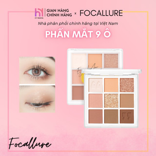 Focalure 9 盤眼影盤,標準色,持久,防水 FA-167 | 蝦皮購物