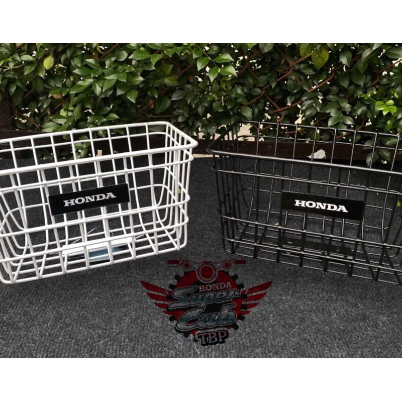 本田 Cub 81 86 82 DD70 籃子定制厚精緻設計有 2 種顏色白色和黑色可供選擇 | 蝦皮購物