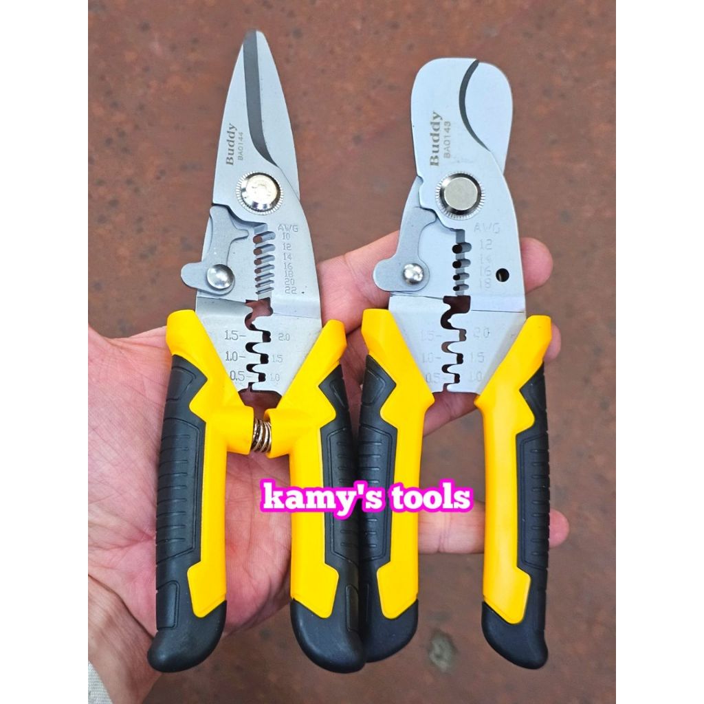 Buddy Ba0143 和 Ba0144 Rur R2350 多功能線切割鉗電纜切割剝線壓線鉗 Cos | 蝦皮購物