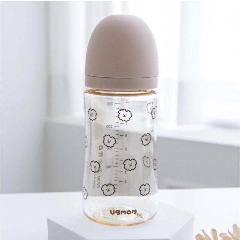 Ppsu UBMOM 200ml / 280ml 一瓶漂亮的嬰兒圖片 | 蝦皮購物