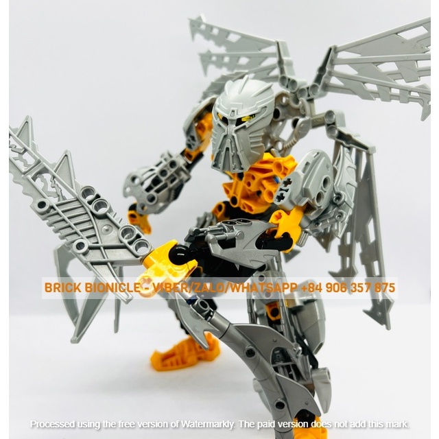 Lego BIONICLE 拼圖玩具 - Ignika MOC | 蝦皮購物