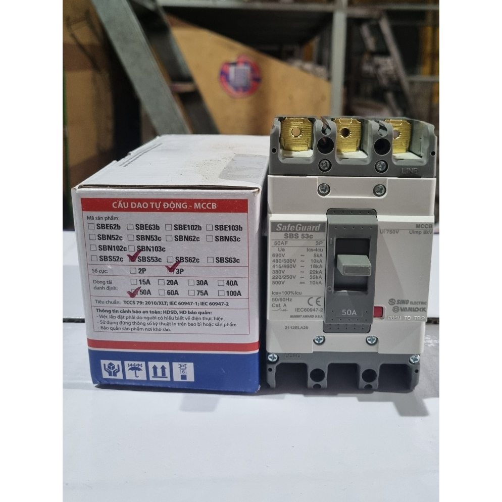Mccb Sino SBS53C /30A-60AF 自動斷路器 | 蝦皮購物