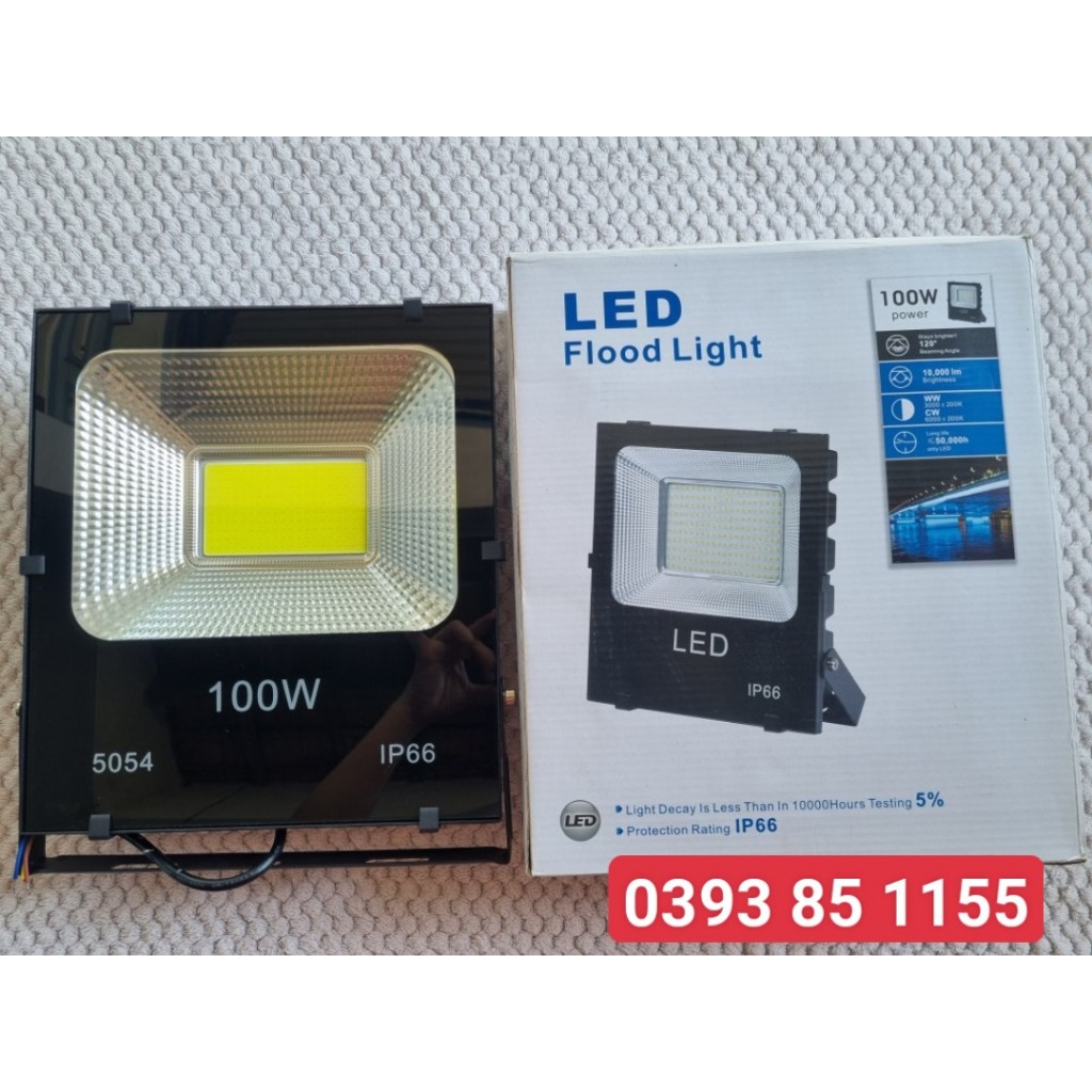 100w IP66 Led 大燈 COB 5054 芯片(全功率型),超亮,超耐用, | 蝦皮購物