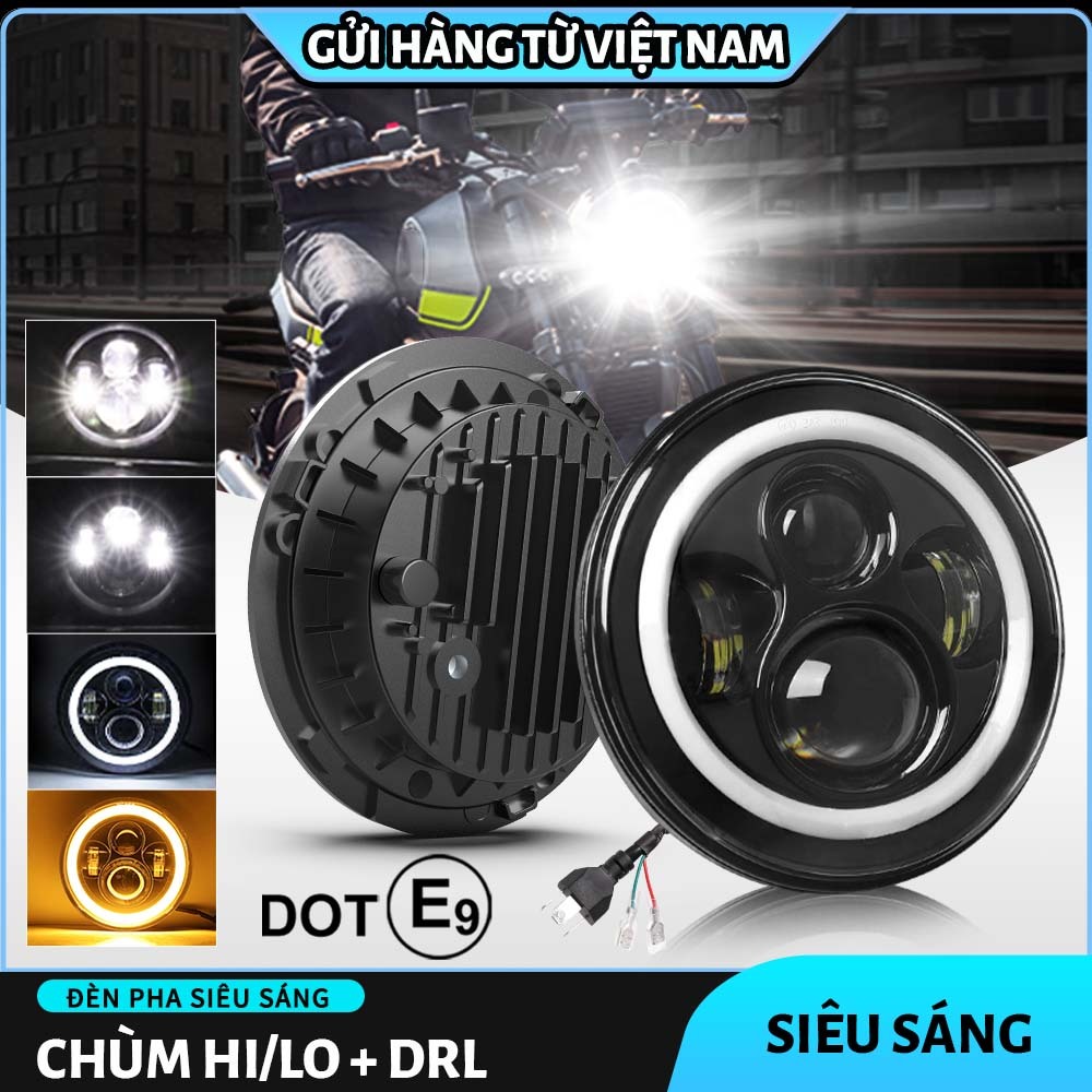 適用於 Dyna Softail Sportster 883 XL883 FXCW 5 3 / 4"LED DRL 摩托 | 蝦皮購物