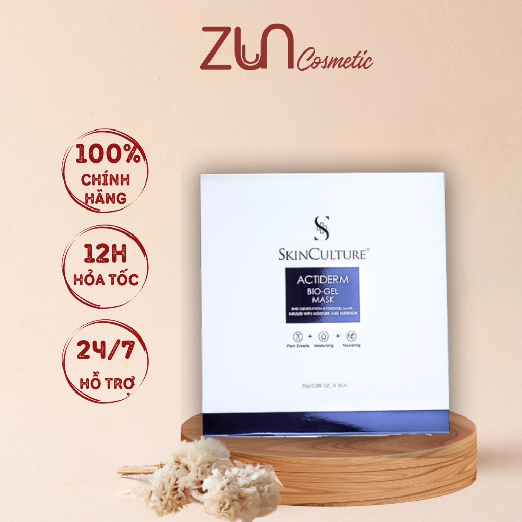 Skinculture Actiderm 生物凝膠面膜 25g x 1 片 - Zun Cosmetic | 蝦皮購物