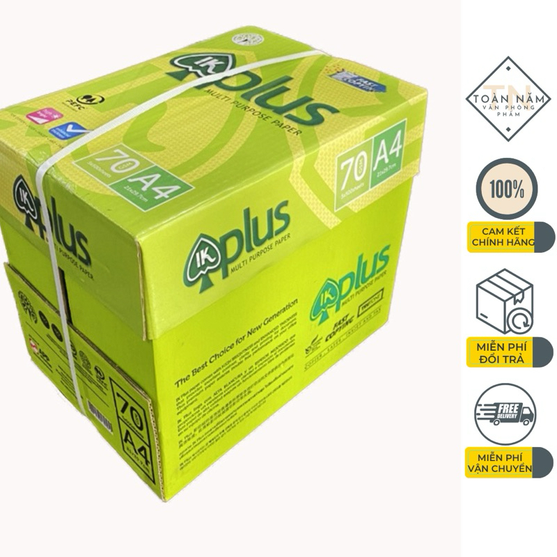 打印紙盒,照片 IK plus A4 Dl 70g / m2(5 ram / Carton)- 紙箱 | 蝦皮購物