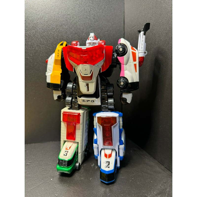 Power Rangers Spd Dekaranger DX Deka Ranger Robo Megazord Ba | 蝦皮購物