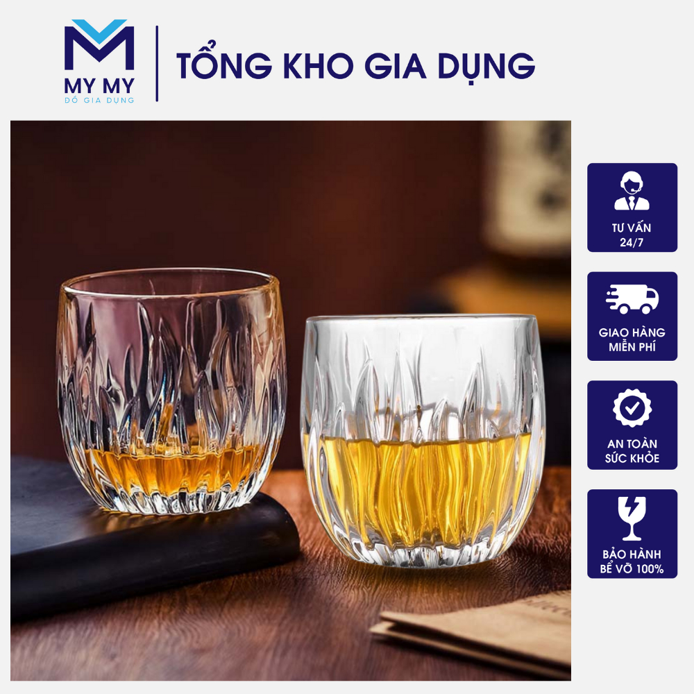 透明玻璃條紋橢圓杯,異形鑽石u型杯無手240ml容量 | 蝦皮購物