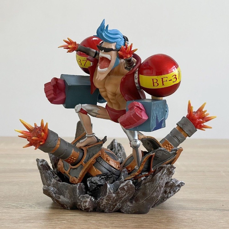 Onepiece Franky G5 赤壁模型 (Shiker) 格鬥狀態 + 13cm 高 - 16cm 長 - 重量 | 蝦皮購物
