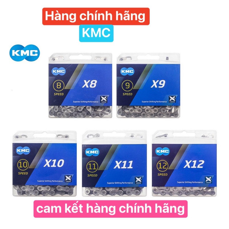 運動自行車鏈條 KMC X8 X9 X10(正品) | 蝦皮購物