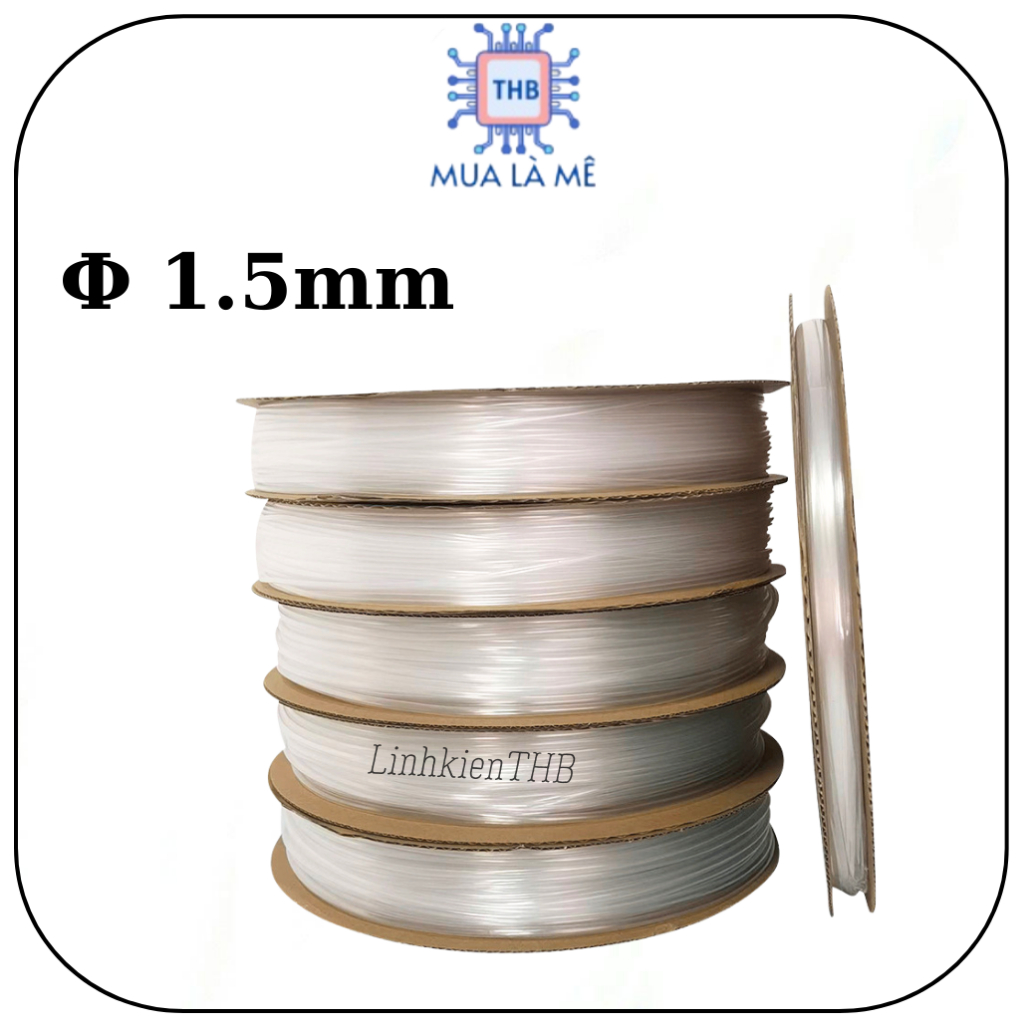Salipt透明熱縮管1.5mm(1米) | 蝦皮購物
