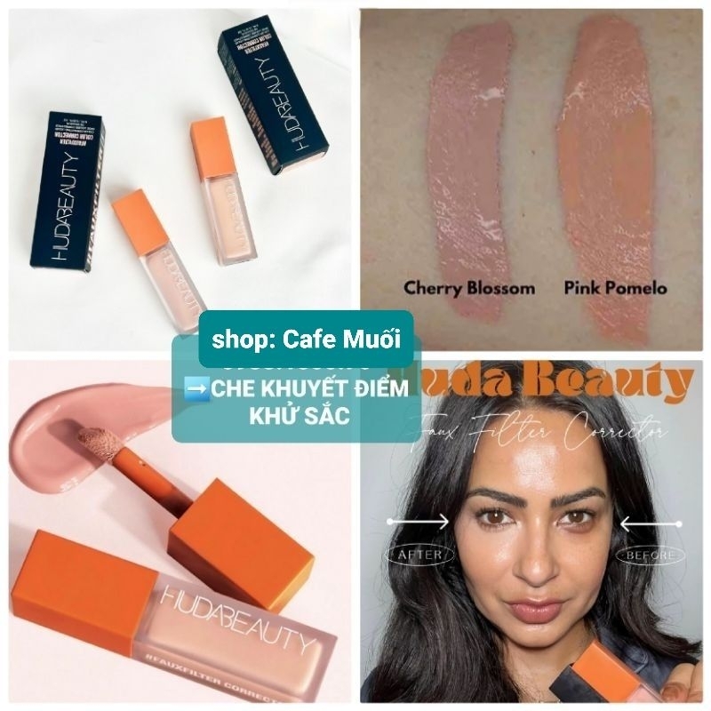 Huda BEAUTY DE color CONCEALER 眼底色矯正器 9ml | 蝦皮購物