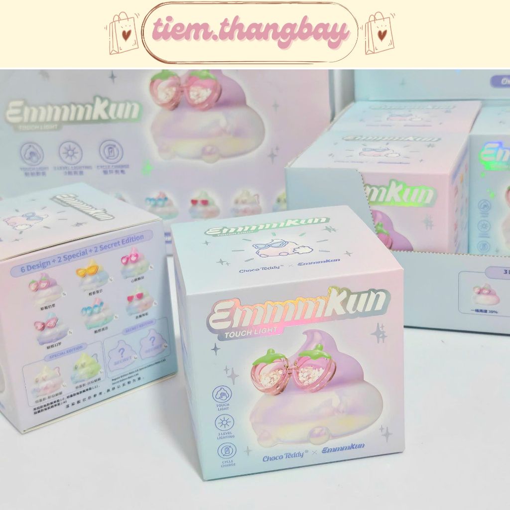 (小心閱讀說明)盲盒 - 盲盒燈 3 模式 EMMMKUN 觸摸燈 | 蝦皮購物