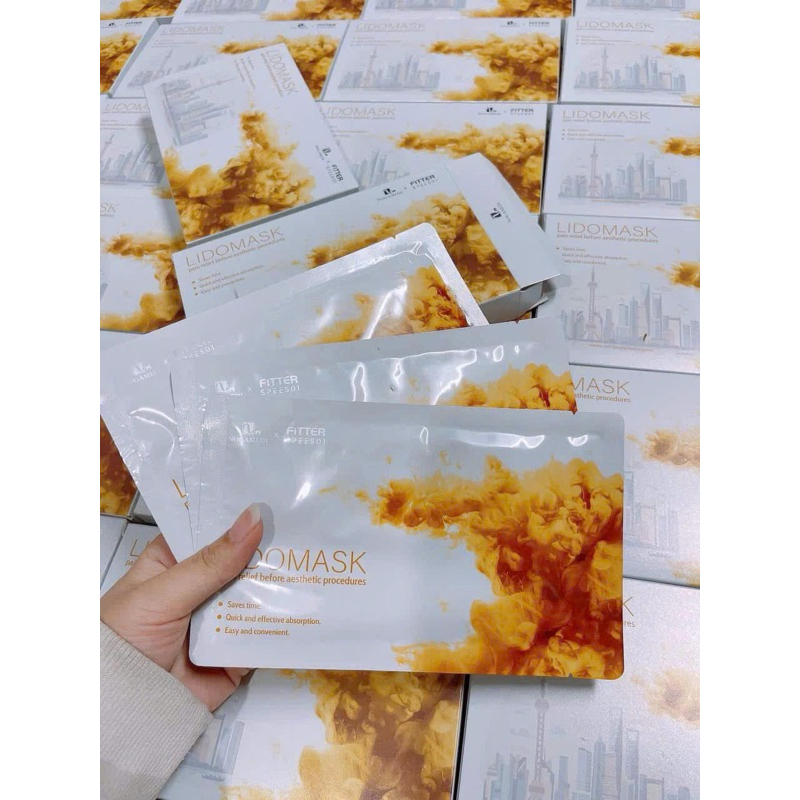 Lido Mask 深度,持久,無需憂慮燃燒,快速,緊湊,無需塗抹或塗抹食物包裝 | 蝦皮購物