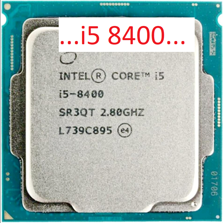 Pc cpu i5 8400 / i5 8500 / i5 8400T..運行主 h310 至 z390 / 插座 11 | 蝦皮購物