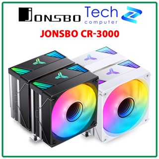 JONSBO CR3000 ARGB 空氣冷卻器(黑色/白色)– 7 銅管 CPU 冷卻器 – 2 個 ARGB 風扇 | 蝦皮購物