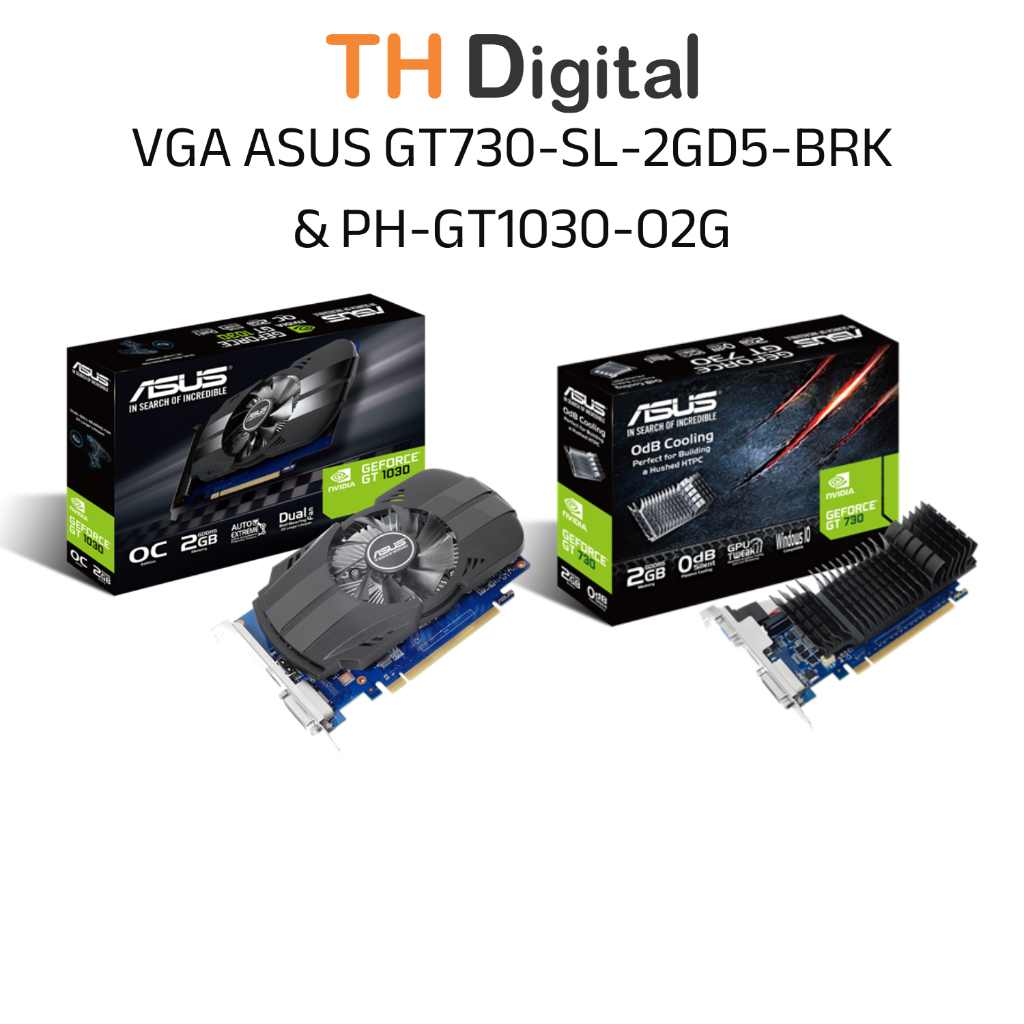 VGA華碩GT730-SL-2GD5-BRK PH-GT1030-O2G 正品 | 蝦皮購物