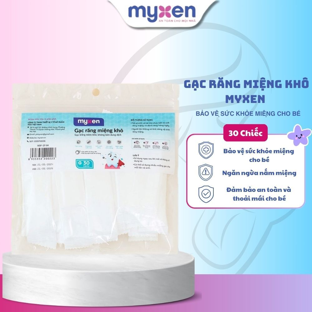 Myxen 嬰兒乾性口腔拭子 - 方便、安全、最佳口腔保護(30 件裝) | 蝦皮購物