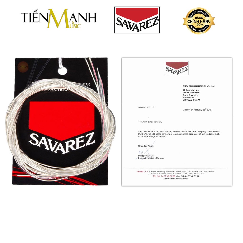 [正品,軟弦] Savarez 500CR - 經典尼龍正常張力吉他弦組(無盒) | 蝦皮購物