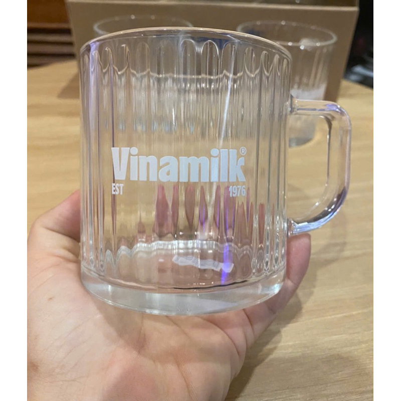 Luminarc Vicious Line 500ml 帶把手玻璃杯套裝(KM Vinamilk 禮物) | 蝦皮購物