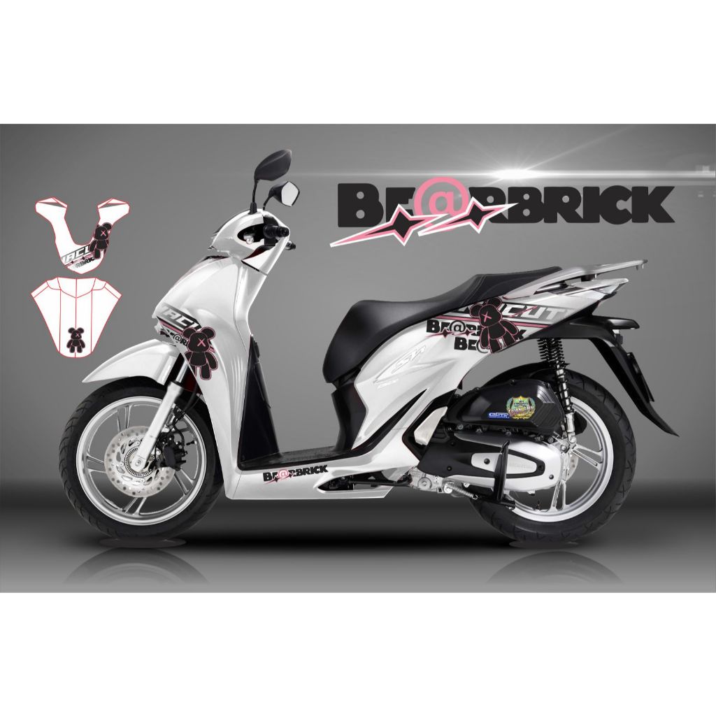 可拆卸郵票 SH150,2020 -2024,超可愛 Berick Black Bear 郵票模型 - 閃亮品質貼花 | 蝦皮購物