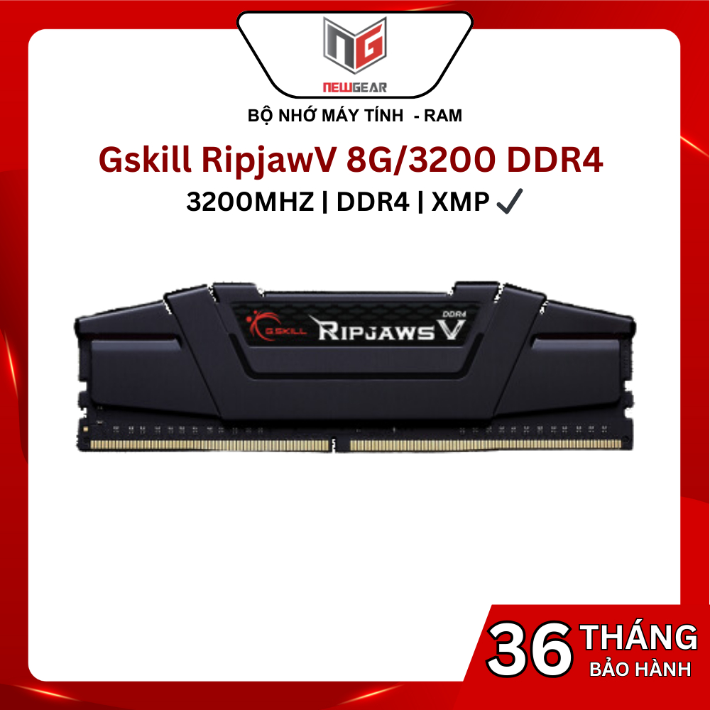 Ram Gskill Ripjaws V 8G/3200 DDR4 - 高速、強勁的性能 | 蝦皮購物