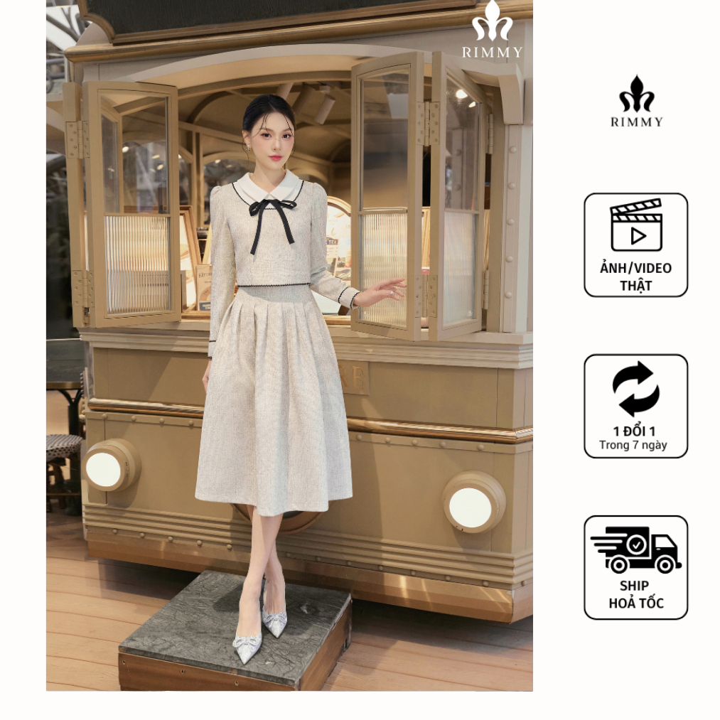 由 RIMMY 製成的優質亞麻設計的辦公禮服套裝 - Kasia Set | 蝦皮購物