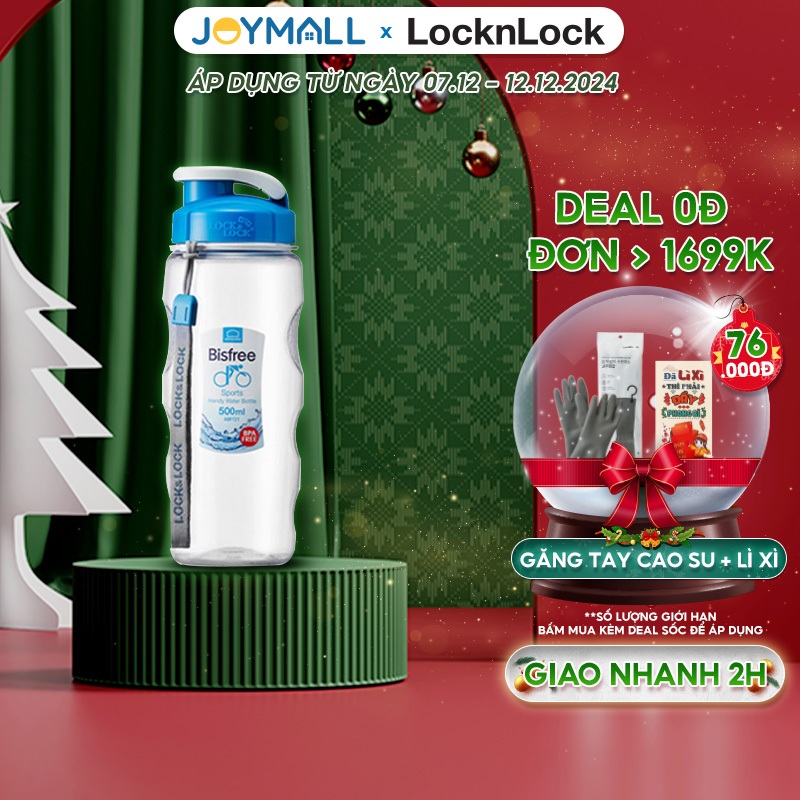 Locknlock ABF721 500ml 塑料運動水壺,正品,安全 Tritan 塑料 - JoyMall | 蝦皮購物
