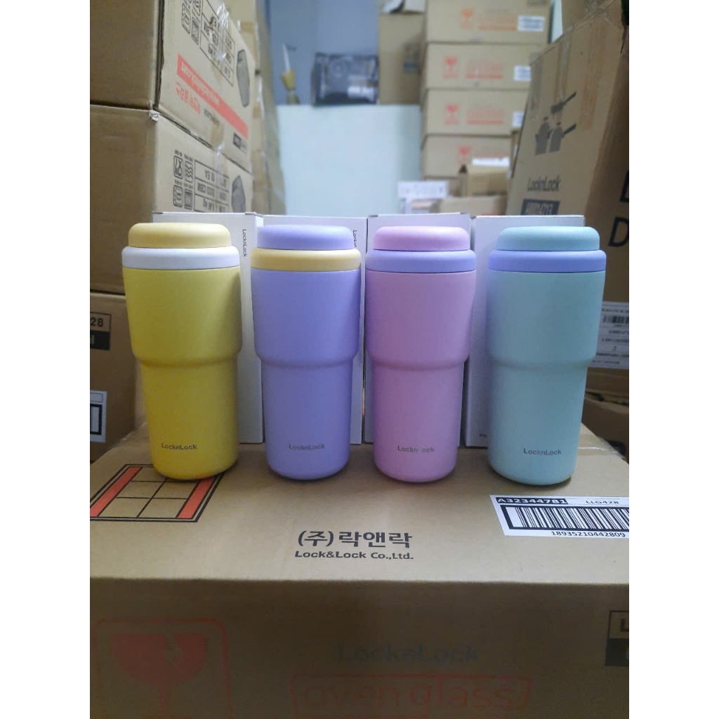 LocknLock Daily Macaron Tumbler LHC3292 保溫瓶,容量 480ML,316L 不銹 | 蝦皮購物