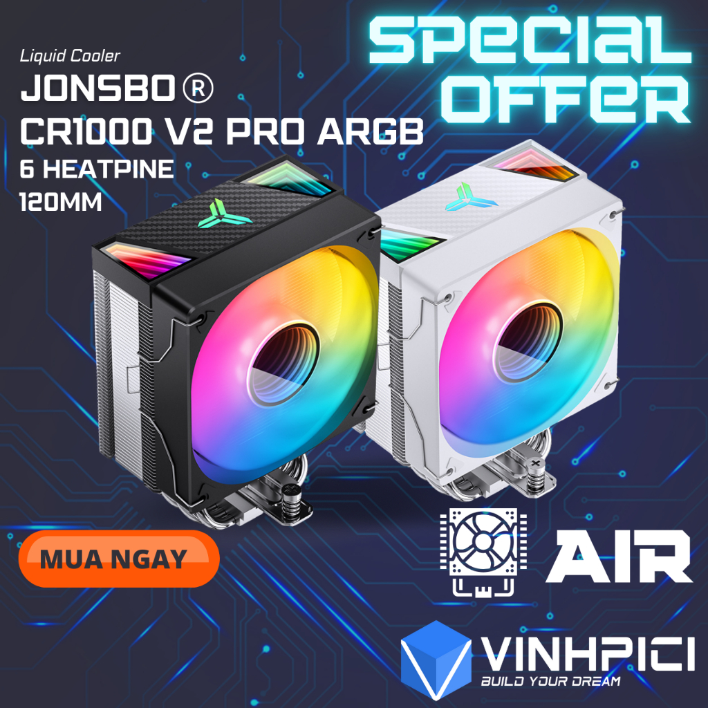 Jonsbo CR1000 V2 PRO ARGB CPU 空氣冷卻器 [新] | 蝦皮購物